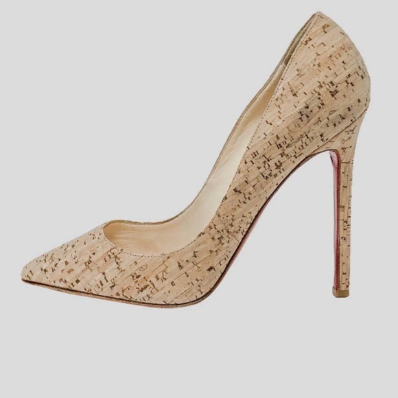 Christian Louboutin | Shoes | Christian Louboutin So Kate Cork Pumps ...